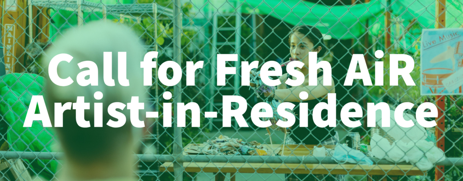 FRESH AiR Artist-in-Residence | Common Ground Arts Society